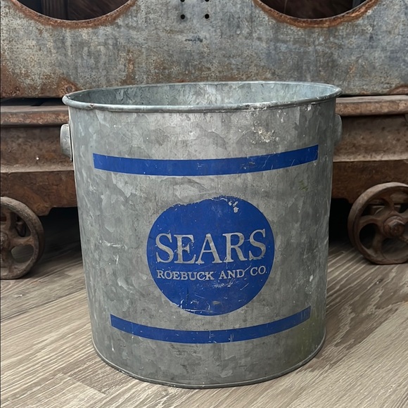 Sears | Other | Vintage Sears Metal Bucket | Poshmark